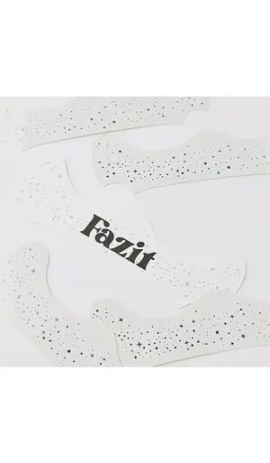 FAZIT BEAUTY Glitter Freckle Makeup Patches - Silver