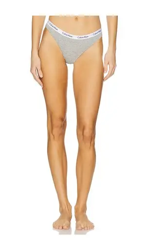 Calvin Klein Carousel Bikini 3 Pack In Black - Heather Grey  White & Black