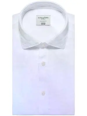TINTORIA MATTEI 954 Linen Shirt - White