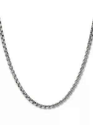 John Hardy Box-chain Necklace - Silver