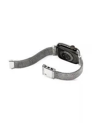 John Hardy Sterling Diamond 18mm Smartwatch Strap - Silver
