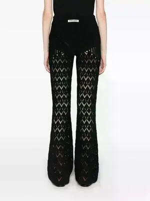 Patrizia Pepe Openwork Trousers