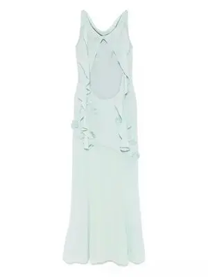 ROTATE BY BIRGER CHRISTENSEN Waterfall Maxi Dress - Blue