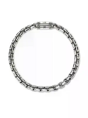 John Hardy Sterling Box Chain Bracelet - Silver