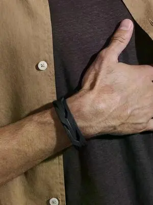John Hardy Icon 50 Braided Bracelet - Black