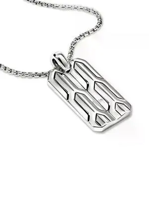 John Hardy Icon Tag Necklace