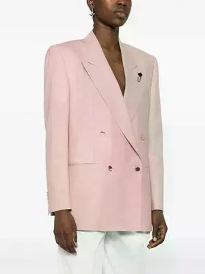 LARDINI Brooch-detail Blazer