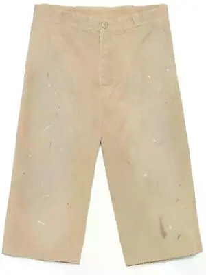 MAISON MARGIELA Paint-splatter Shorts