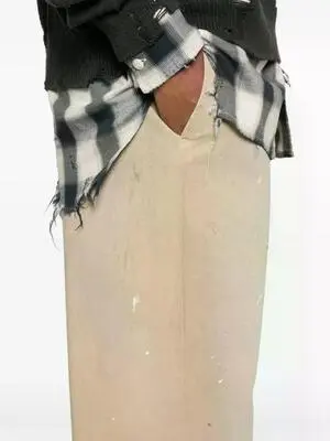 MAISON MARGIELA Paint-splatter Shorts