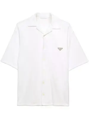 Prada Short-sleeve Terry-cloth Shirt