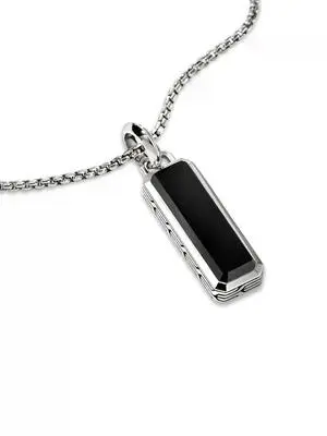 John Hardy Black Onyx Talisman Necklace