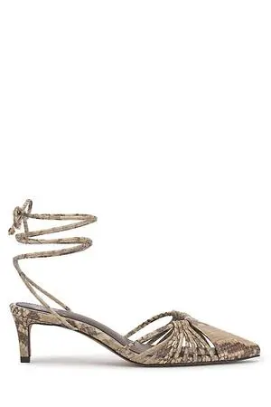 Vince Camuto Kota Ankle-wrap Kitten Heels