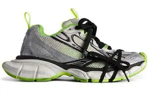 Balenciaga 3xl Sneakers - Silver/lime