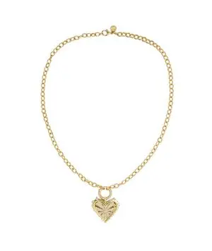 MARLO LAZ Small Spiked Pavé Diamond Necklace - Gold
