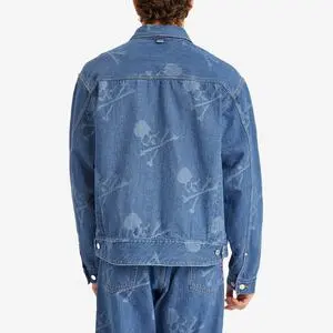 MASTERMIND WORLD Monogram Denim Jacket