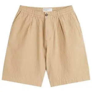 Universal Works Seersucker Pleated Track Short