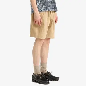 Universal Works Seersucker Pleated Track Short