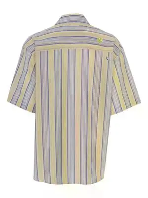 Martine Rose Asymmetrical Striped Shirt