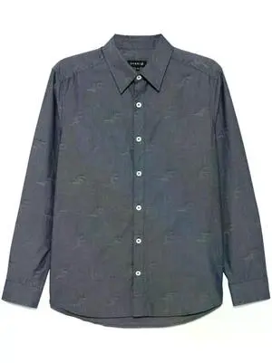 AGNES B. Aop-jacquard Long-sleeved Shirt