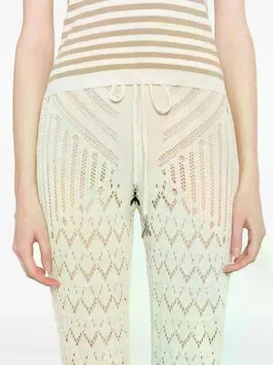 Patrizia Pepe Openwork Trousers