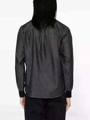 AGNES B. Rib-collar Shirt