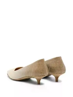 Marsèll Longiforma Leather Pumps - Neutrals
