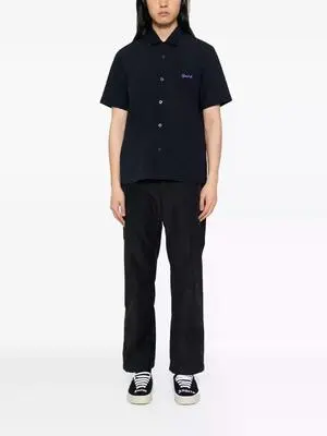 AGNES B. Vocation Short-sleeved Shirt - Blue
