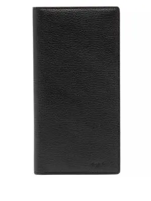 AGNÈS B. Leather Long Wallet - Black