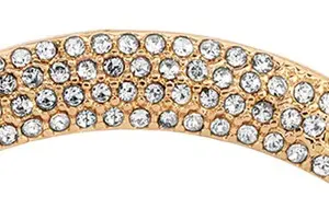 Ettika Single Crescent Crystal Barrette