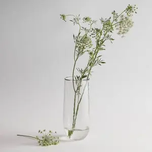 THE COLLECTIVE Tall Vase - Clear