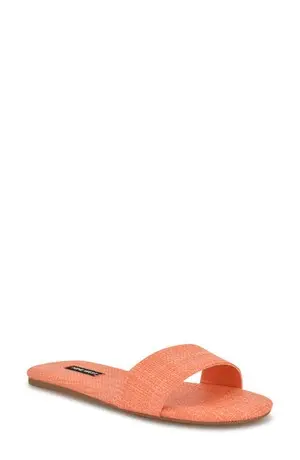Nine West Lolipop Slide Sandal - Orange