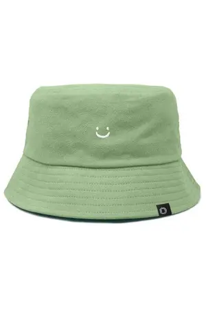 DALIX Lil Smile Bucket Hat - Turf Green