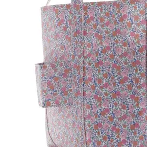 TRVL DESIGN Garden Floral Jumbo Tote - Pink