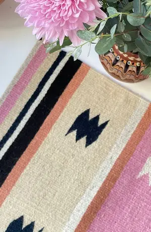 ARCHIVE NEW YORK Zapotec Multi Handwoven Flatweave Wool Rug