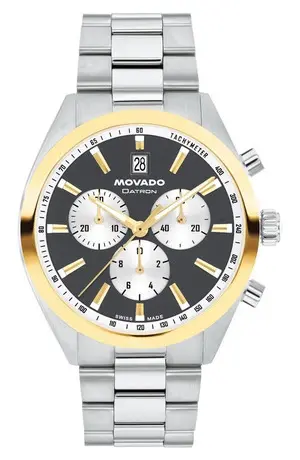 Movado Datron Chronograph Bracelet Watch - Gray