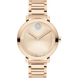 Movado Evolution 2.0 Bracelet Watch - Rose Gold