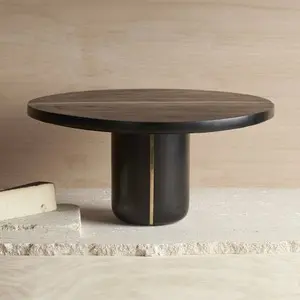 THE COLLECTIVE Large Pedestal - Ebony