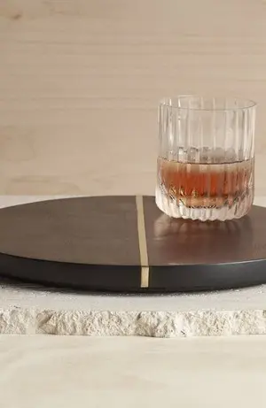 THE COLLECTIVE Small Serving Tray - Ebony