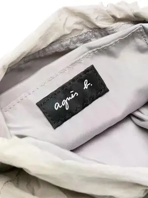 AGNÈS B. Mini Logo Messenger Bag