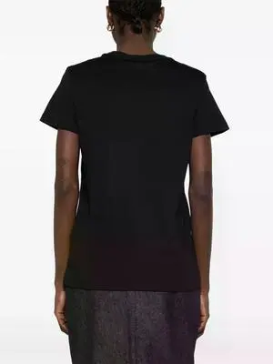 Max Mara Logo Detail T-shirt - Black