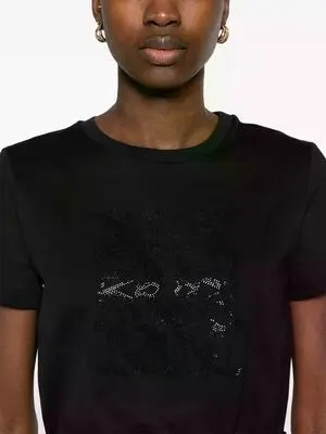 Max Mara Logo Detail T-shirt - Black