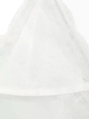 Patrizia Pepe Lace Bodysuit - White