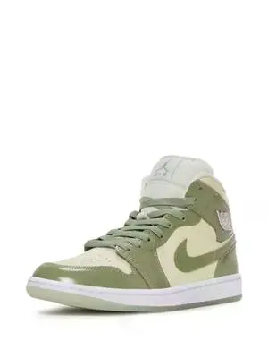 JORDAN 1 Mid Se Sneakers - Green