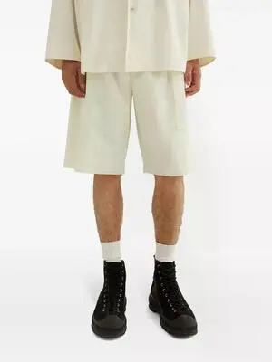 JIL SANDER Cotton Shorts - White