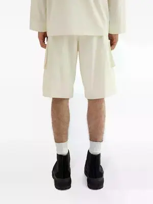 JIL SANDER Cotton Shorts - White