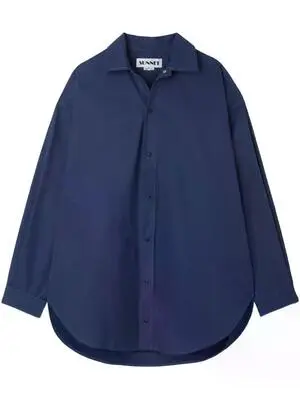 Sunnei Mega Overshirt - Blue