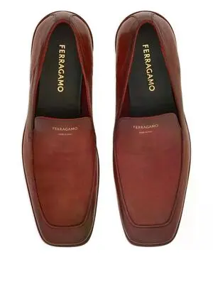 FERRAGAMO Leather Loafers
