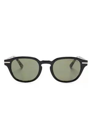 CUTLER & GROSS Round Frame Sunglasses - Black