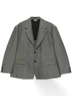 BLACK COMME DES GARÇONS Herringbone Blazer