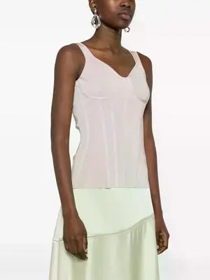 Nina Ricci Panelled Tank Top